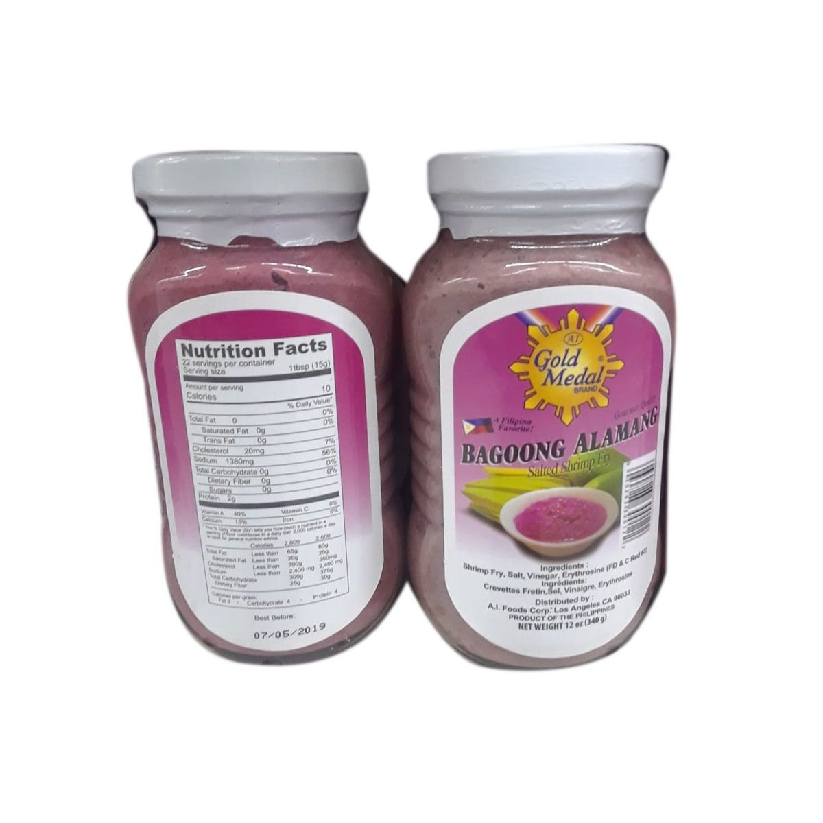 Gold Medal Bagoong Alamang - 12 oz (340 g)